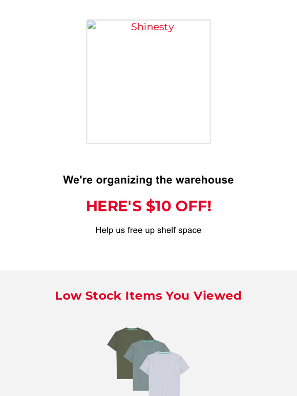 Shinesty: Here's $10 Off. Help Us Sell Out | Milled