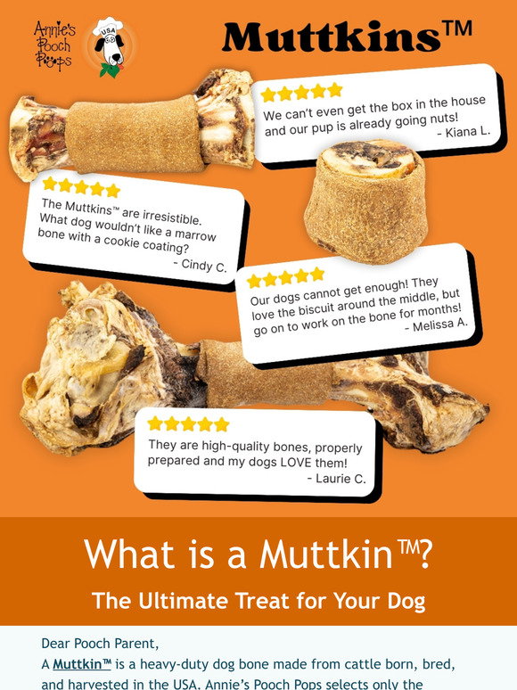 Annie's Pooch Pops: Discover the Delicious Muttkin™ | Milled