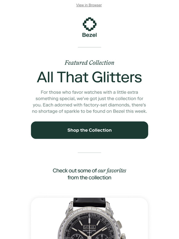 Bezel: Factory-Set Diamond Watches from Patek Philippe, AP, Rolex, and ...