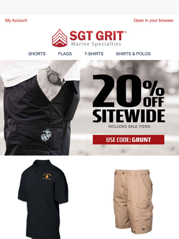 Sgt. Grit Marine Specialties: Discover Tru-Spec Apparel 🦅🌏⚓ | Milled
