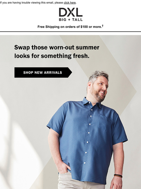 Casual Male: Friday Drop! New From ALL Your Favorites! | Milled