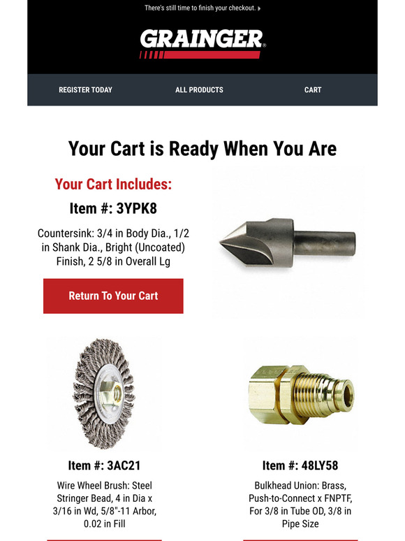 Grainger Email Newsletters: Shop Sales, Discounts, and Coupon Codes