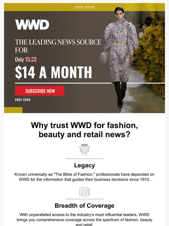 Women's Wear Daily: Anticipate the fashion, beauty and retail markets ...