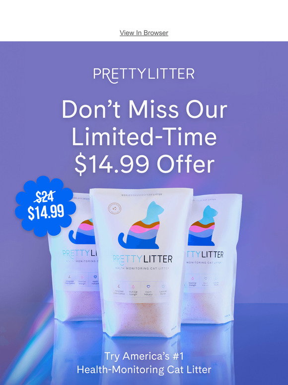 Pretty Litter: Don’t Miss Our Limited-Time $14.99 Offer | Milled