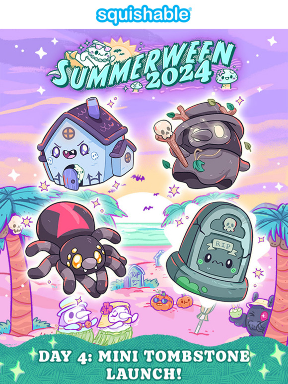 Squishable: Summerween 2024 Day 4! The Mini Tombstone! | Milled