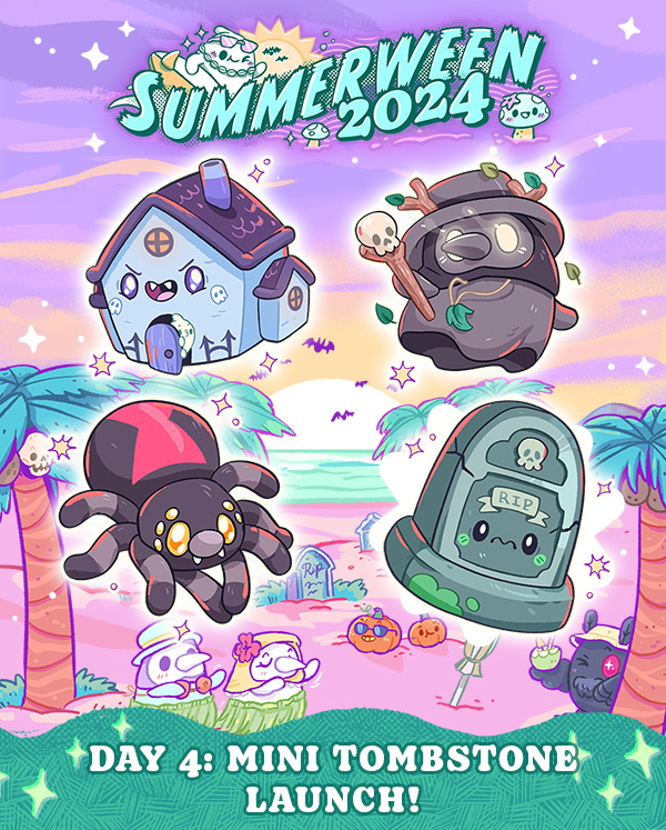 Squishable: Summerween 2024 Day 4! The Mini Tombstone! | Milled