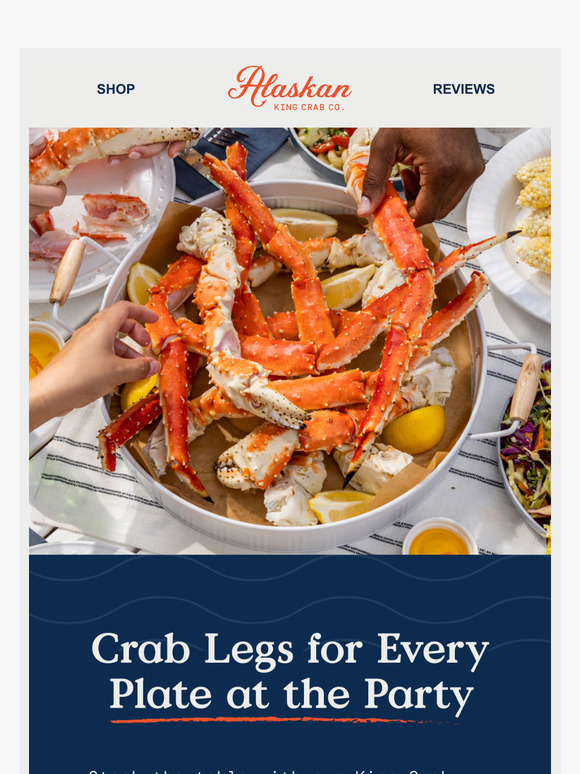 Alaskan King Crab Co.: Celebration-Sized Party Packs | Milled