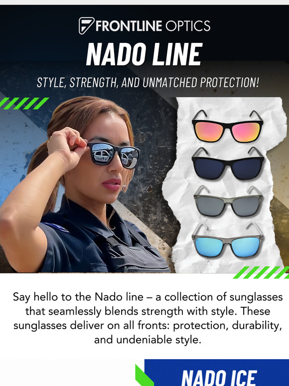 Frontline Optics: 🔥 Bold Looks, Built to Last! Meet the Nado Line | Milled