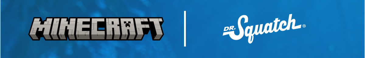 Dr. Squatch: Minecraft x Dr. Squatch is here | Milled