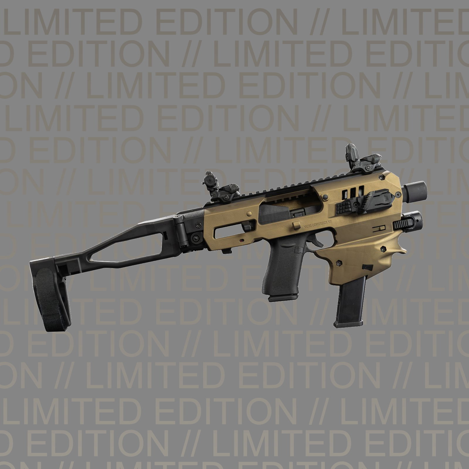 CAA: Limited Edition: Burnt Bronze MCK & Glock MCK Accessory Kits | Milled