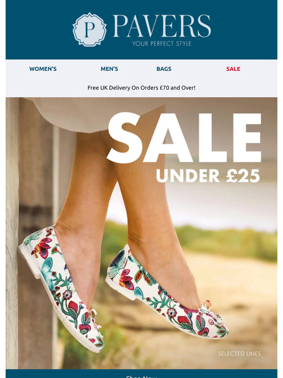 Pavers: Shop Smart: Styles Under £25! | Milled