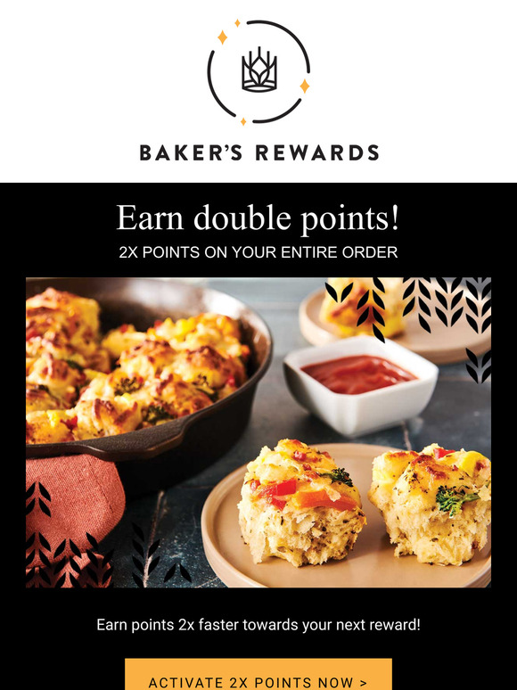 King Arthur Baking Company: Earn Your Next Reward Even Faster | Milled