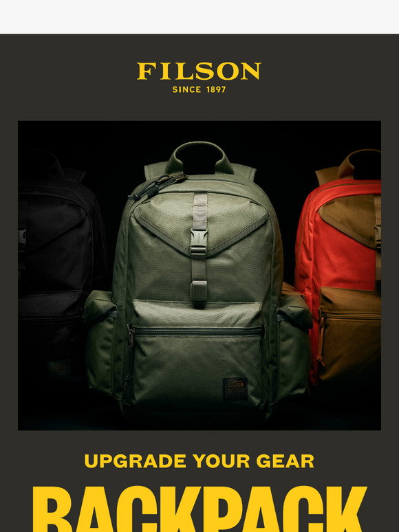 Filson: Backpacks for Work, School, & Field | Milled