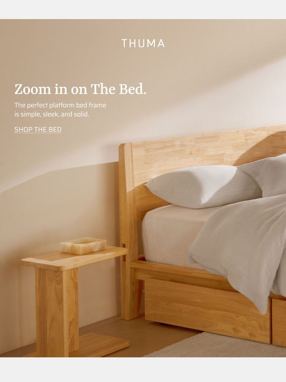 Thuma: Get to know The Bed. | Milled