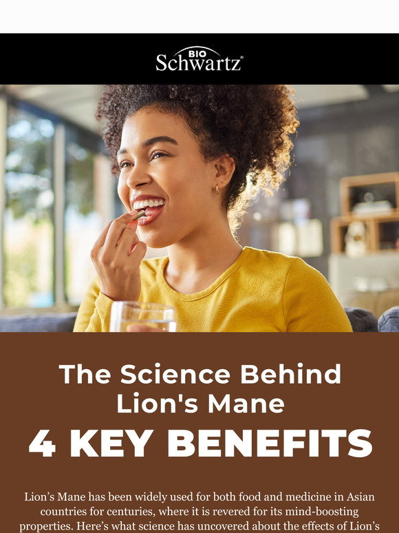 BioSchwartz: The Science Behind Lion's Mane 🧠⚡ | Milled