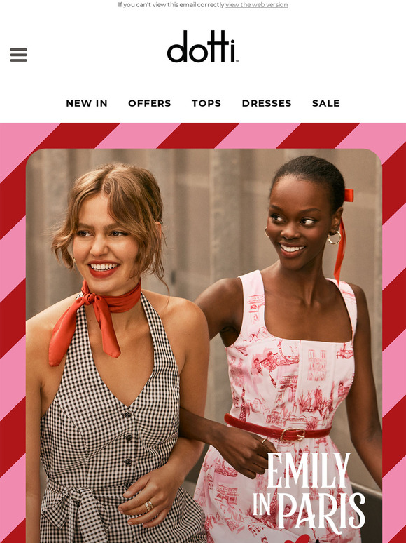 Dotti: Limited Edition Emily In Paris Collection 🥐💋 Tres Chic! | Milled