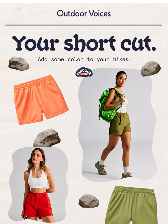 Outdoor Voices Email Newsletters: Shop Sales, Discounts, and Coupon Codes