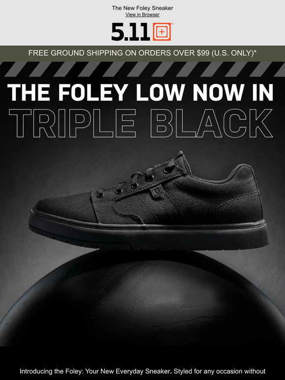 5.11 Tactical: Step Into Adventure With The Foley Sneaker 👟 | Milled