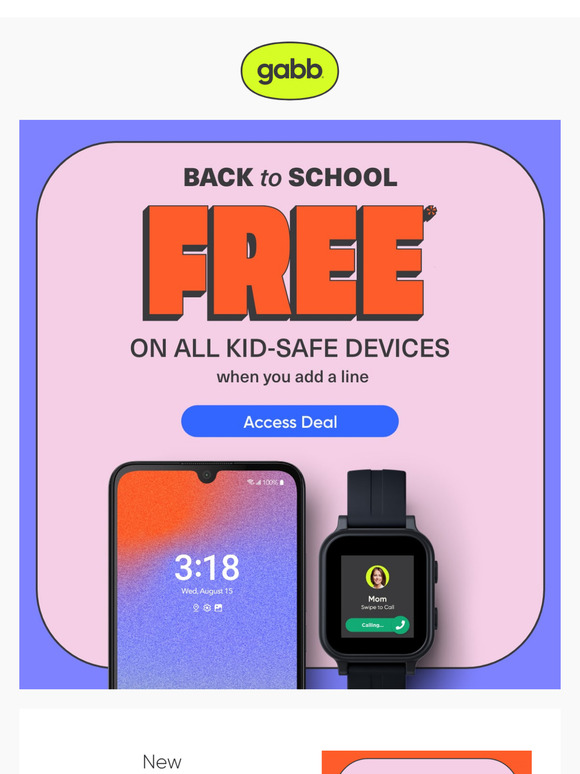 Gabb Wireless: The school year is here! Gear up with FREE kid-safe ...