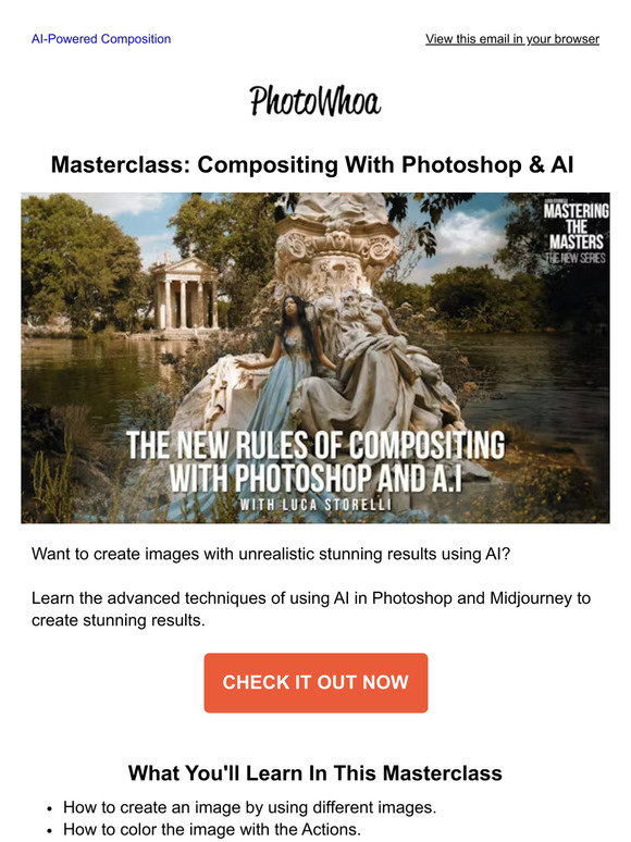 PhotoWhoa: [CLASS] New Rules of Compositing With Photoshop & AI 🔥 | Milled