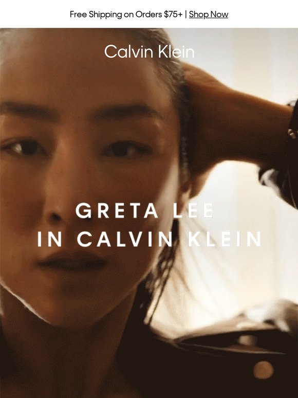 Calvin Klein: Greta Lee in Calvin Klein | Milled