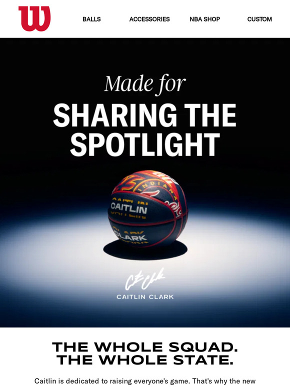 Wilson: Introducing The Caitlin Clark Fever Rising Ball 🔥 | Milled