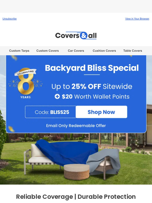 Coversandall: Get Your Ultimate Backyard Shield Now 🌞 | Milled
