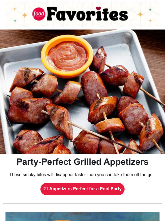 Food Network Store: 21 Grilled Appetizers + "It Girl" Steak Salads | Milled