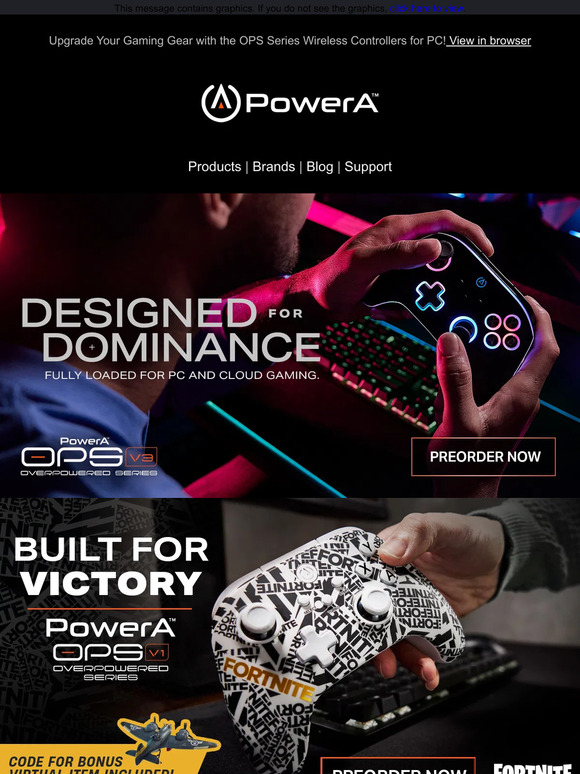 PowerA: Introducing Our Designed for PC Wireless Controllers: The OPS ...