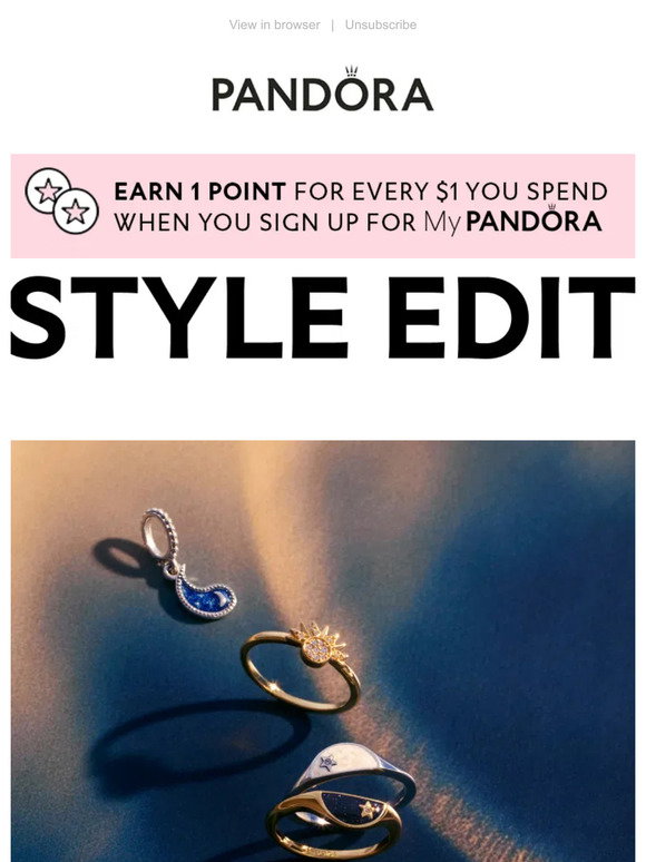 Pandora: —, look to the stars for style inspo | Milled