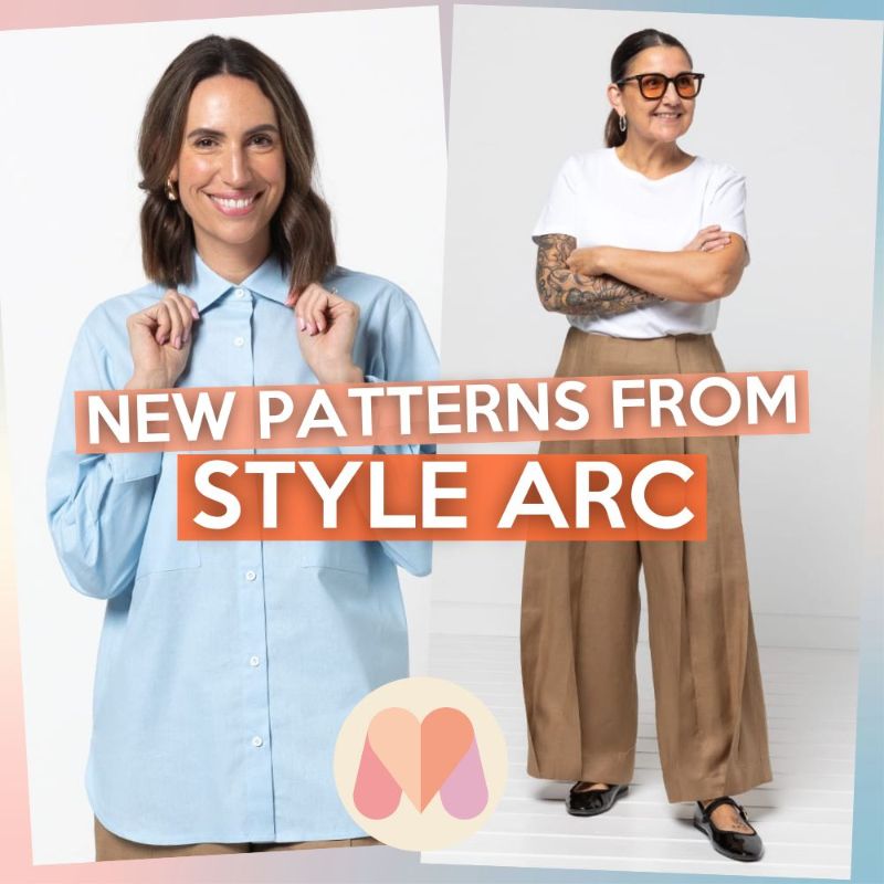 Minerva: New season patterns from Style Arc | Milled