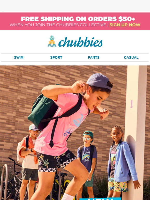 Chubbies: LAUNCHING: BOYS ULTIMATE TRAINING SHORTS | Milled