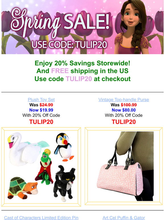 The Swan Princess: Swan Spring Sale 2024 with code TULIP20 | Milled