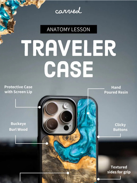Carved: Meet the Traveler: Art, Function, Adventure | Milled