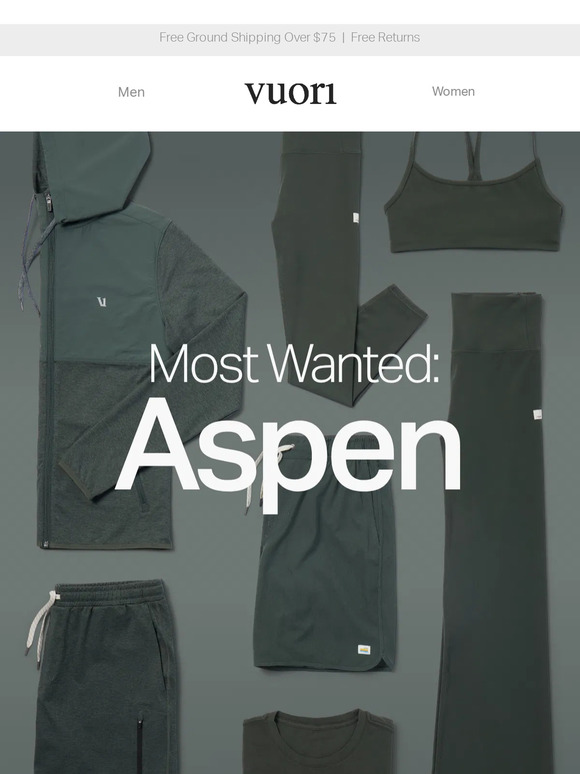 Vuori Email Newsletters: Shop Sales, Discounts, and Coupon Codes