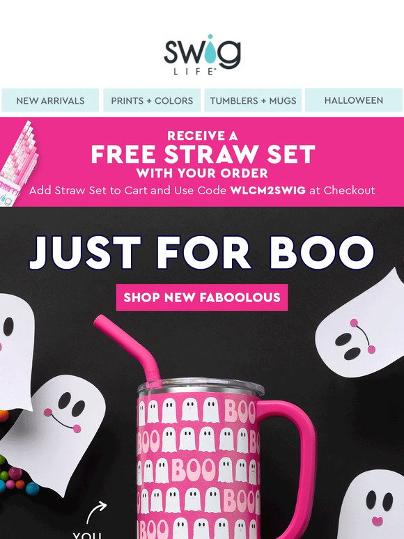 Swig Life: Spooky Surprise Inside: FREE Straw Set with Your Order 👻 ...