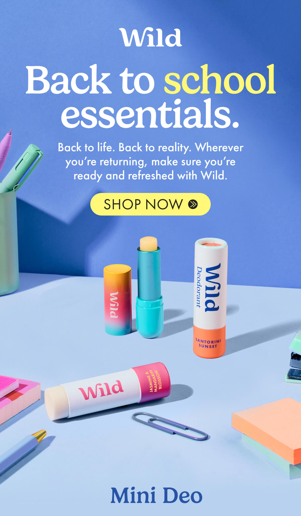 Wild: The Back to School Essentials no one told you about | Milled