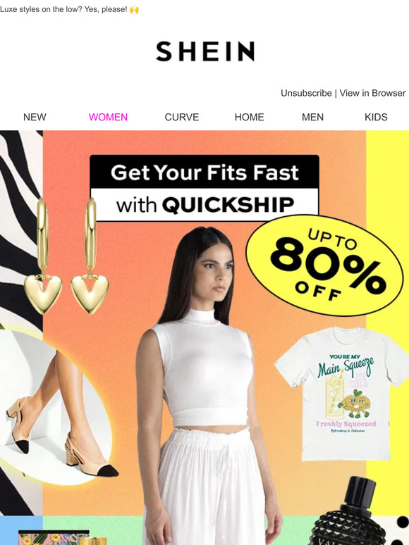 SHEIN Email Newsletters: Shop Sales, Discounts, and Coupon Codes