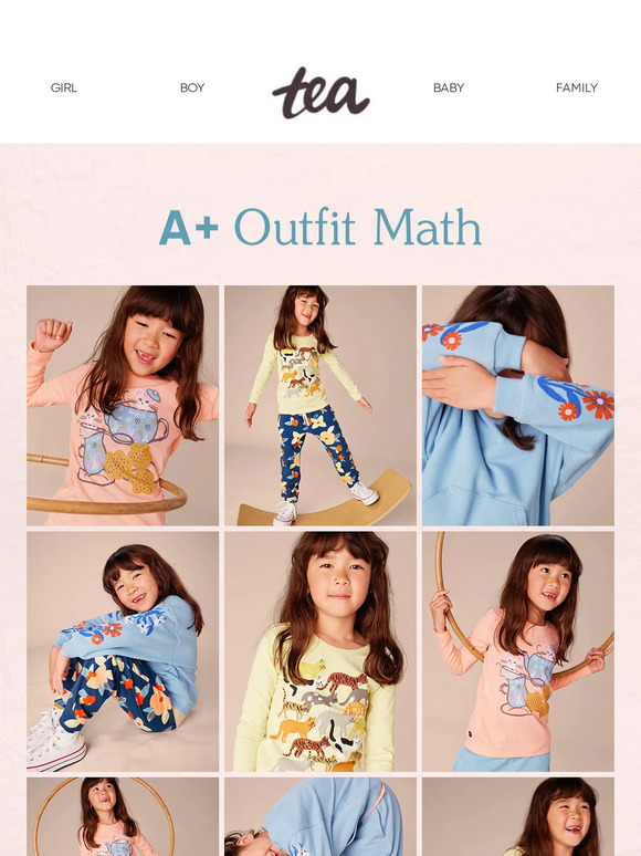 Tea Collection: Outfit Math: 5 Pieces 6 Ways | Milled