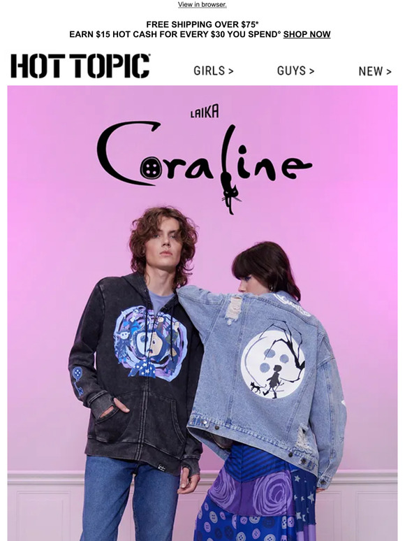 Hot Topic: Be careful what you wish for… a new Coraline Collection is ...