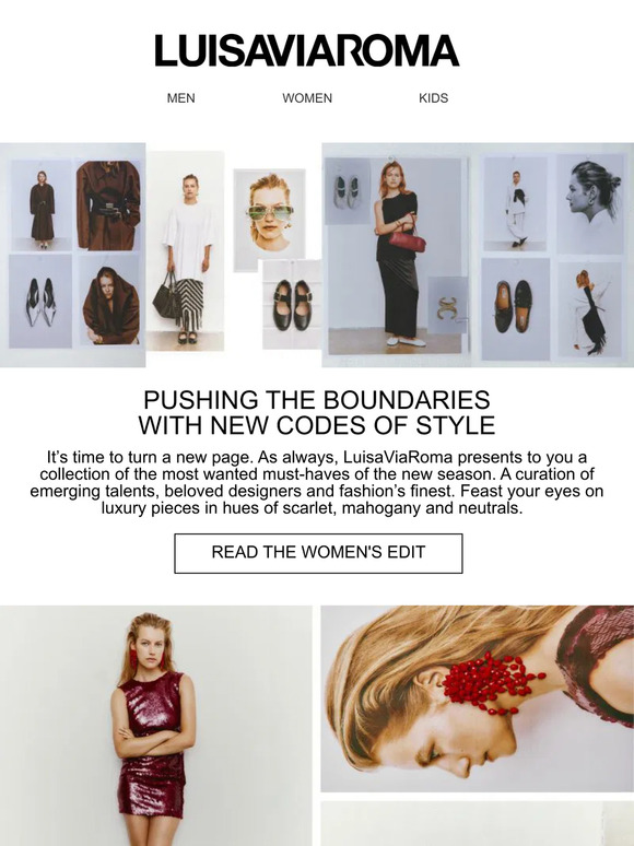 Luisa Via Roma: Curated Luxury: Pushing the Boundaries with New Codes of Style | Milled