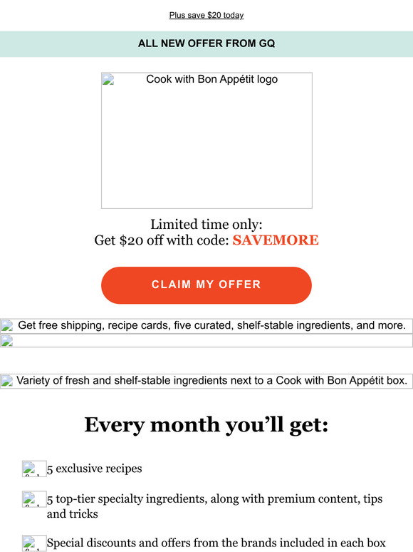 GQ: Get the all-new Cook with Bon Appétit Box | Milled