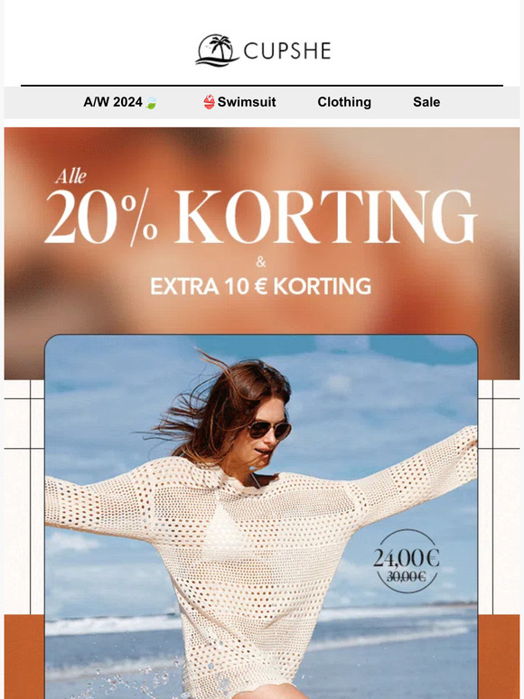 Cupshe: ALLE 20% KORTING & Extra 10€ KORTING🤑 | Milled