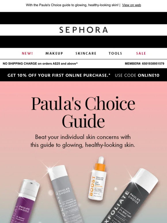 Sephora Email Newsletters: Shop Sales, Discounts, and Coupon Codes