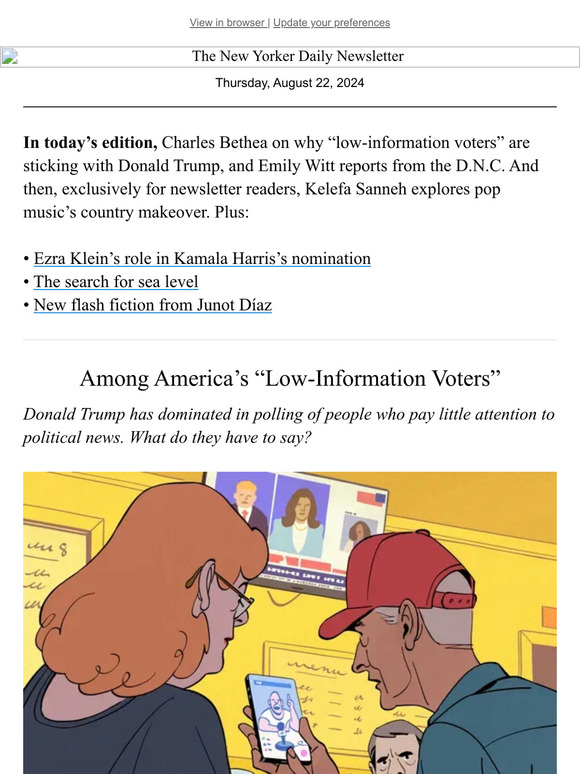 The New Yorker: Who Are America’s “Low-Information Voters”? | Milled The New Yorker: Who Are America’s “Low-Information Voters”? | Milled