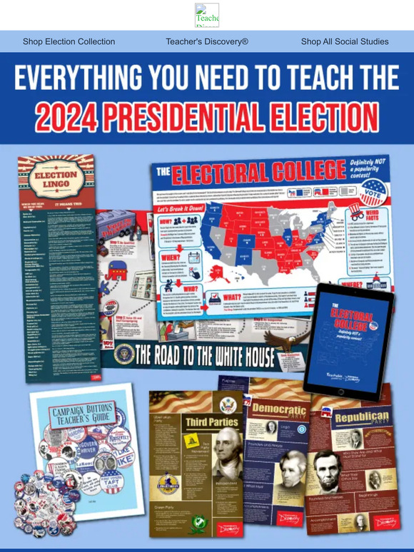 Teacher's Discovery: Everything You Need to Teach the 2024 Presidential ...