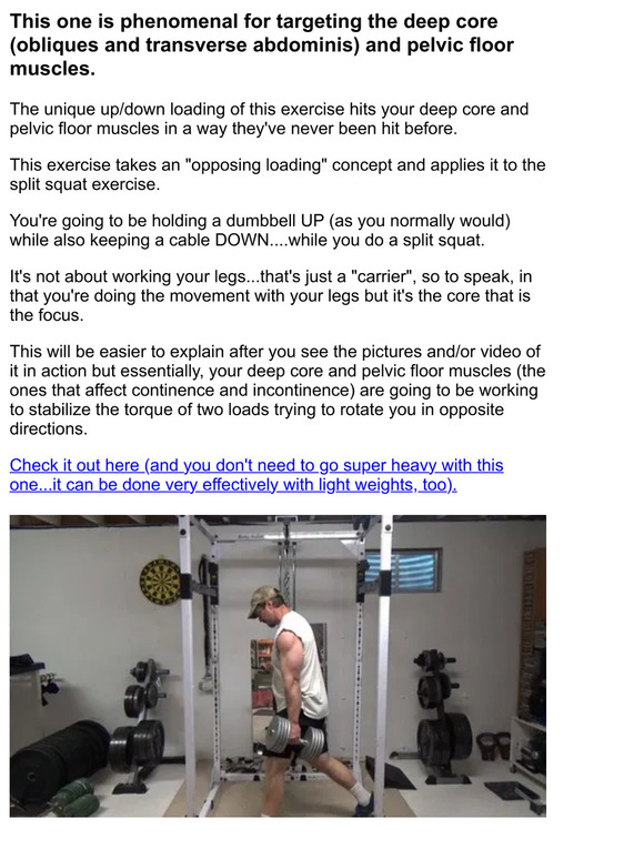 FitStep: Deep core and pelvic floor...weird, new "up/down" exercise... | Milled