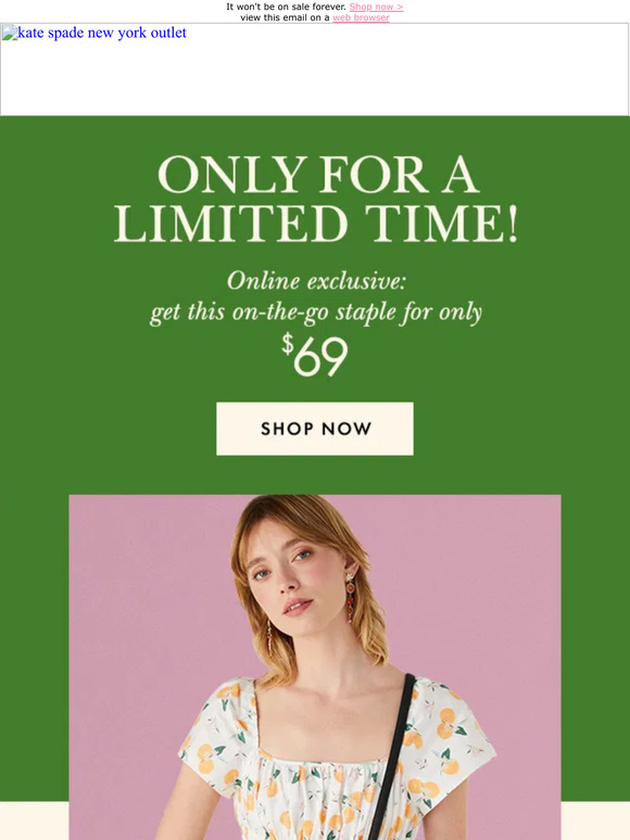 Kate Spade New York Email Newsletters: Shop Sales, Discounts, and ...