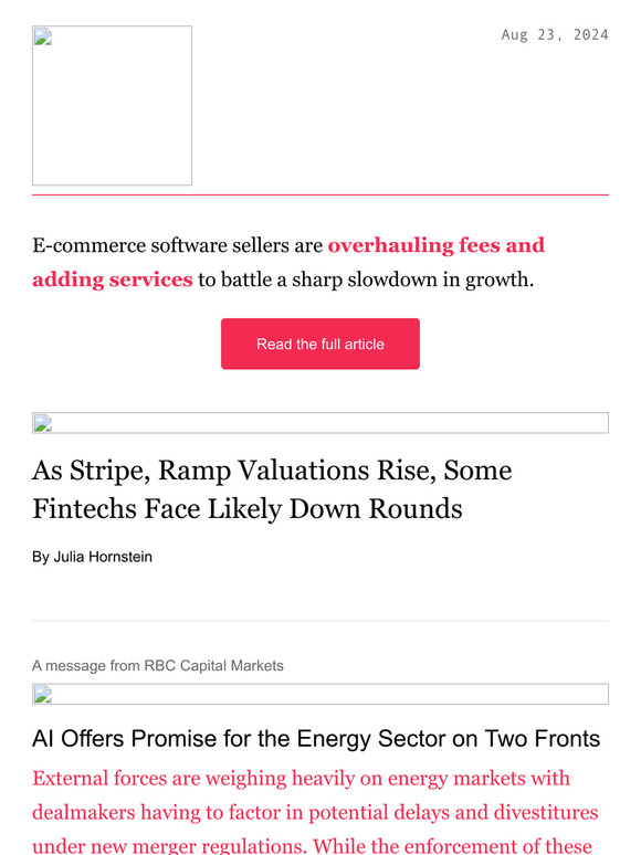 The Information: As Stripe, Ramp Valuations Rise, Some Fintechs Face ...
