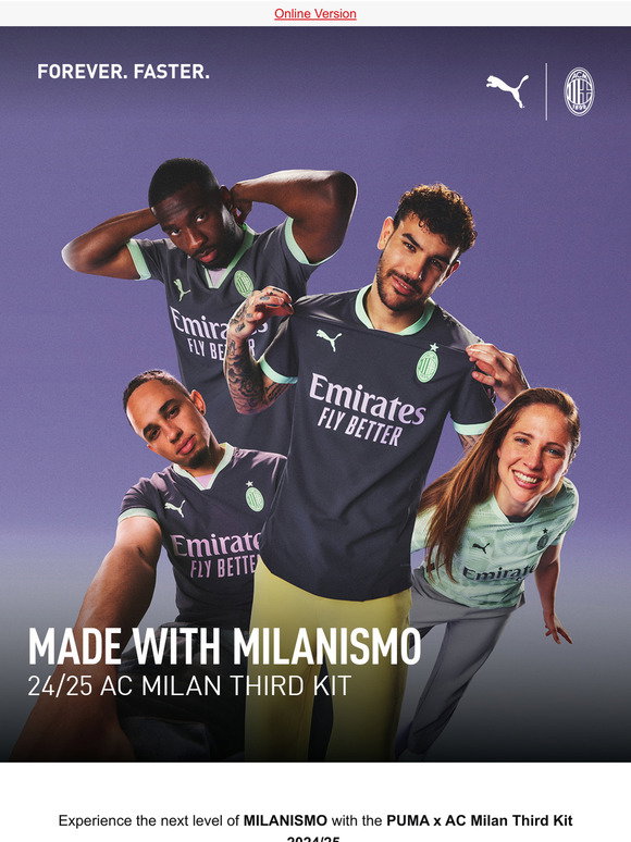 AC Milan: The New AC Milan Third Kit 2024/25 is Unveiled | Milled